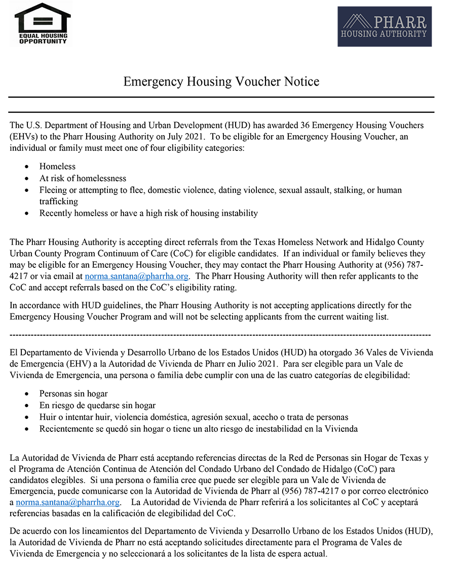 Pharr Housing Authority | Pharr, Texas | Section 8 | RGV